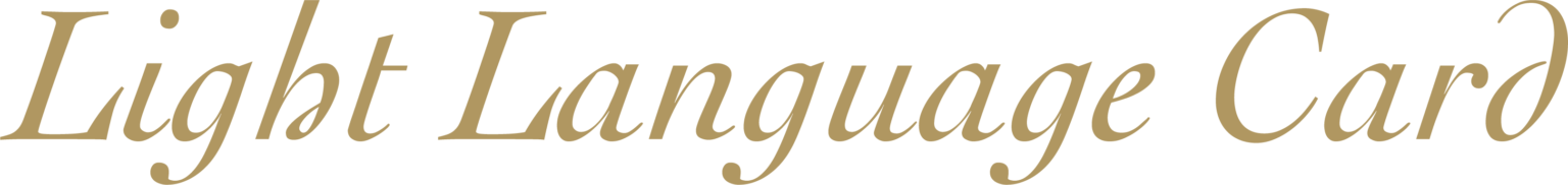 今日のLLC | Light Language Card