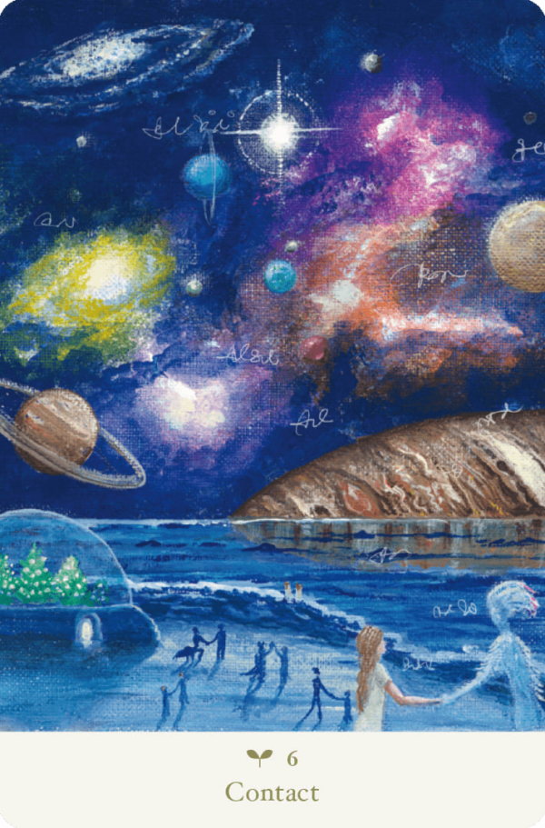 Life 6 Contact / コンタクト | Light Language Card